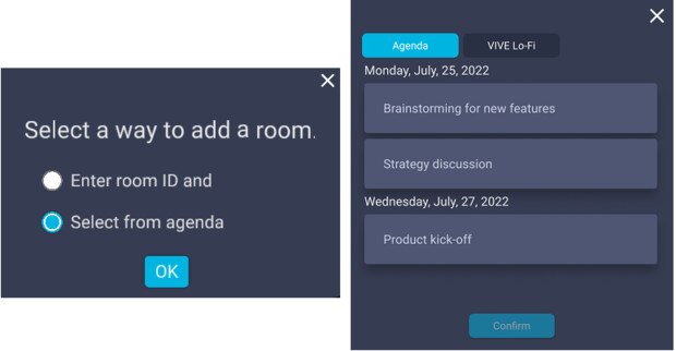 VIVE Syncファイルマネージャーでコンピュータからファイルをアップロードする